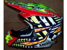 Tagger Designs Helmet Painting | ATV Rider