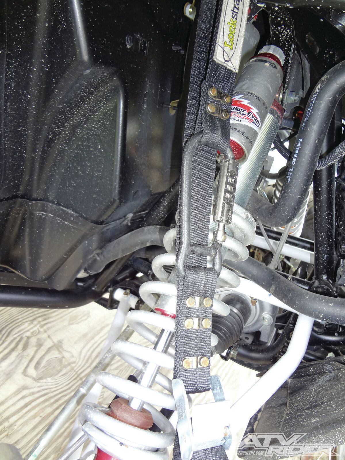Thrashed: Lockstraps Locking Tiedown Straps | ATV Rider