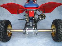 Custom Mini Three Wheeler | ATV Rider