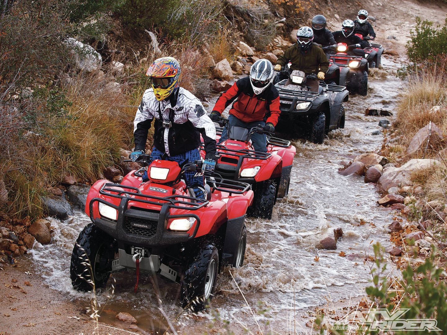 2012 Honda Utility Quad Lineup | ATV Rider