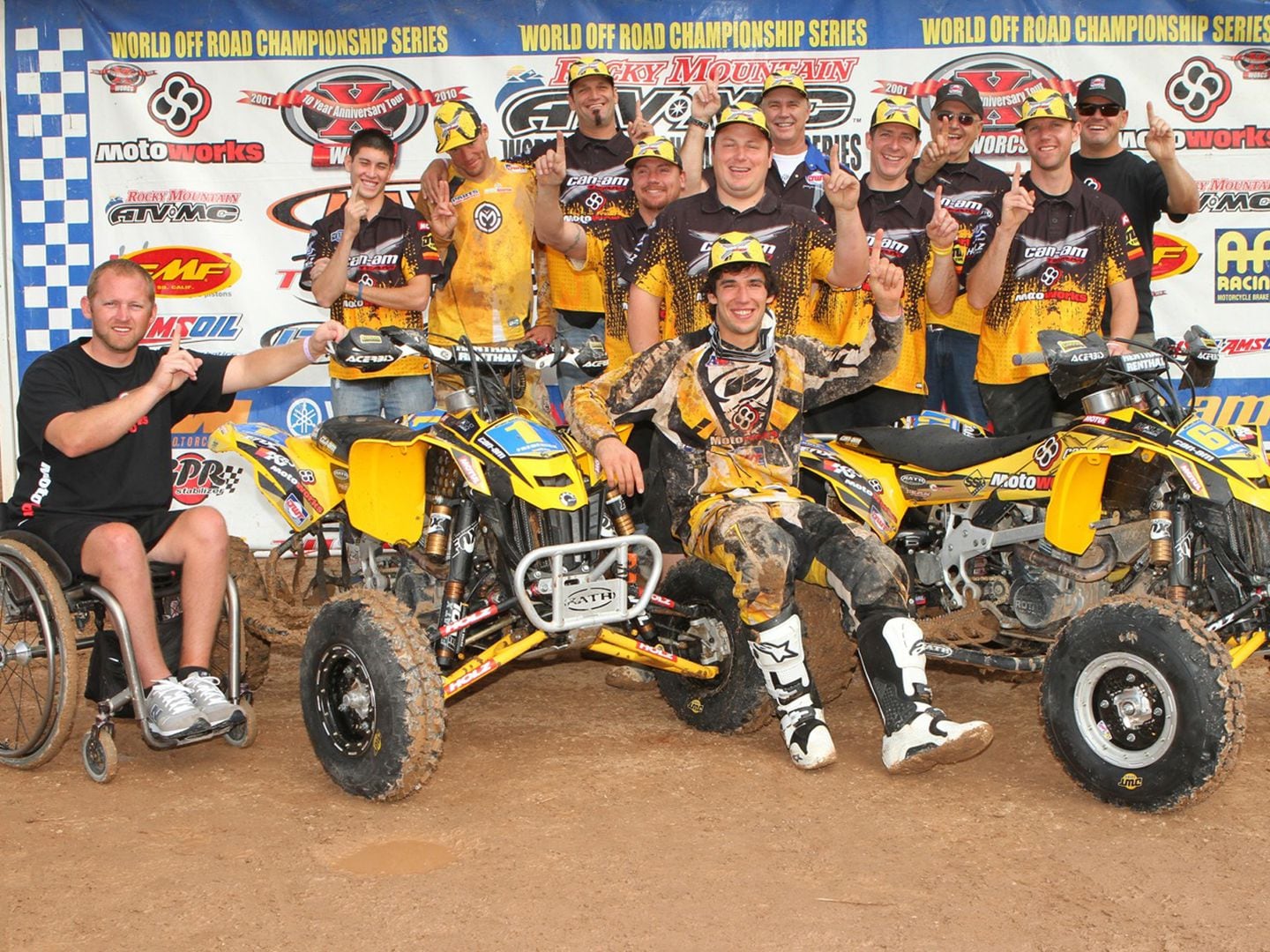 Motoworks CAN-AM DS 450 Pro Racer Jeremie Warnia Wins 2011 WORCS ...