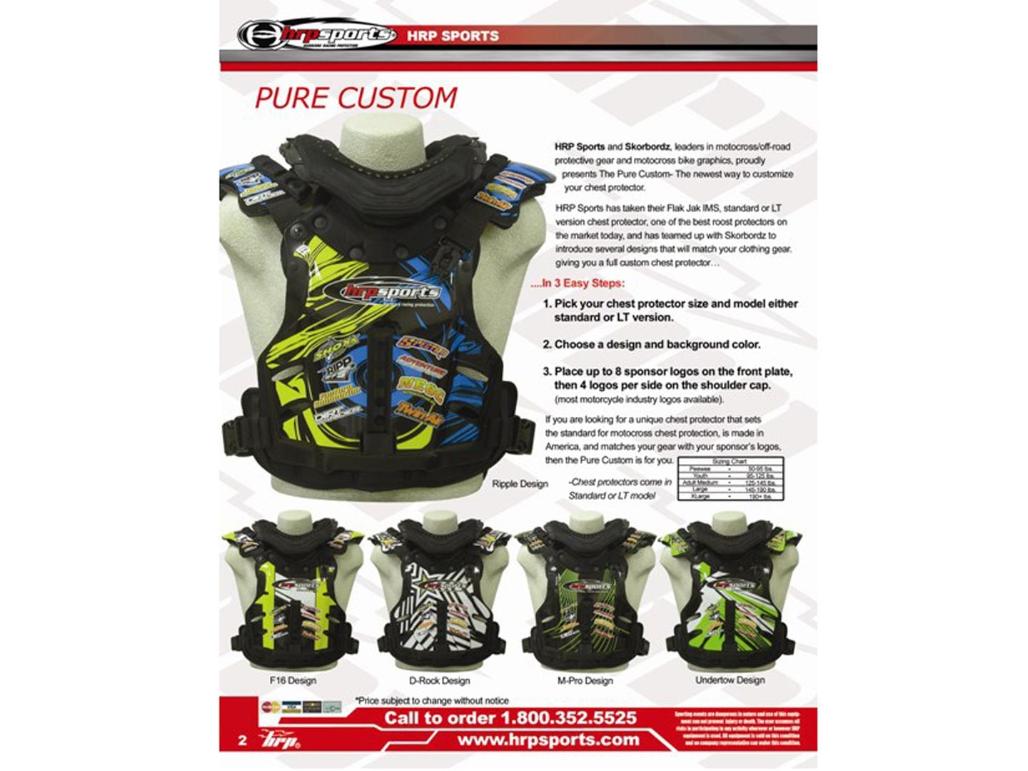 First look at the New Pure Custom chest protectors. | ATV Rider