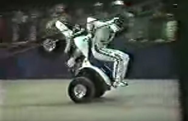 VIDEO: Doug “The Wheelie King” Domokos On His Three Wheeler | ATV Rider