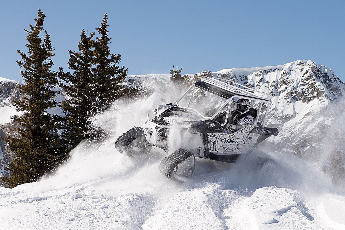 Turbocharged Can-Am "Snow Flyer" Maverick X ds UTV | ATV Rider