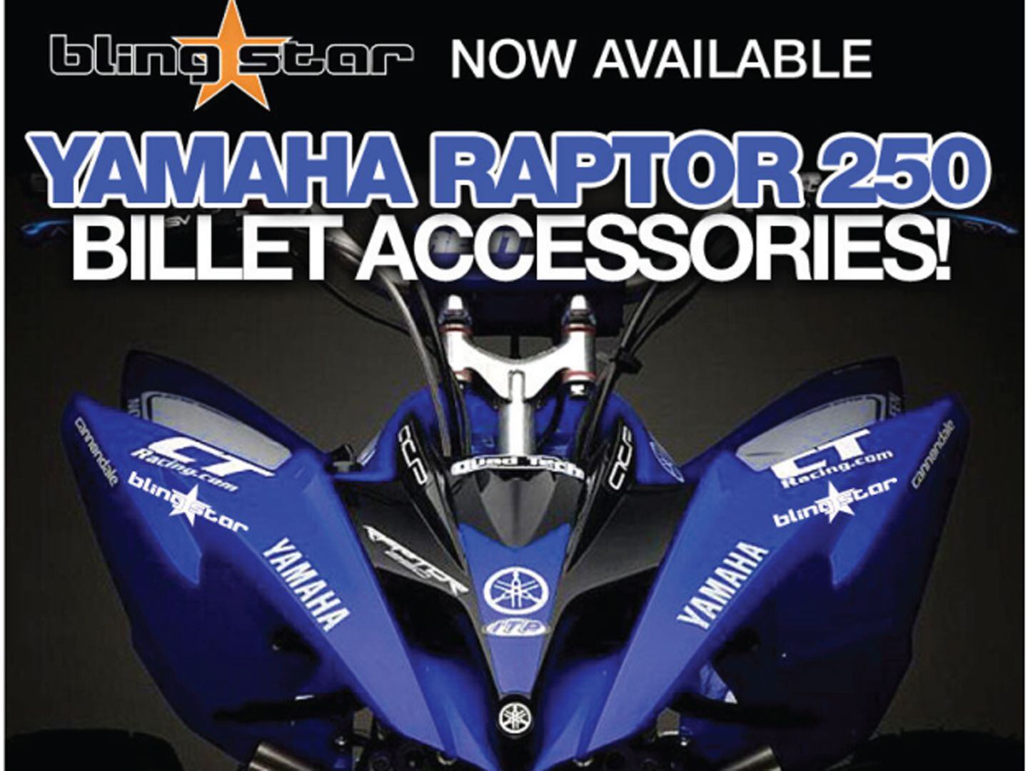 New Raptor 250 Products By Blingstar | ATV Rider